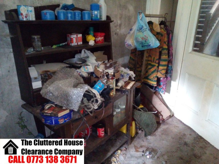 Hoarded Mansion House Clearance Before And After Photographs | 5 Stars