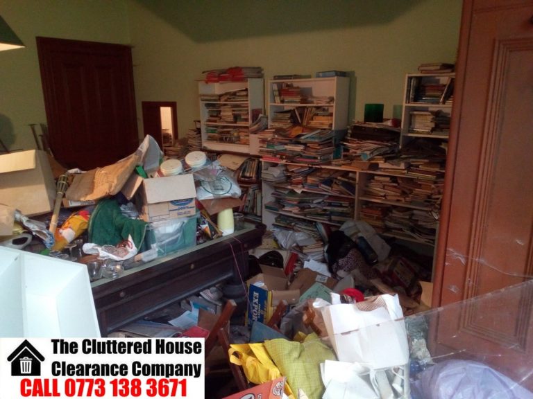 Hoarded Mansion House Clearance Before And After Photographs | 5 Stars
