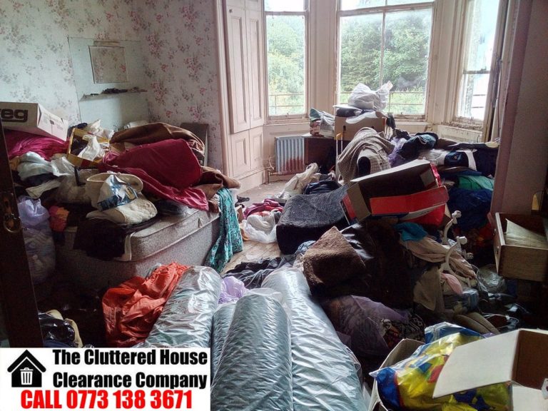Hoarded Mansion House Clearance Before And After Photographs | 5 Stars