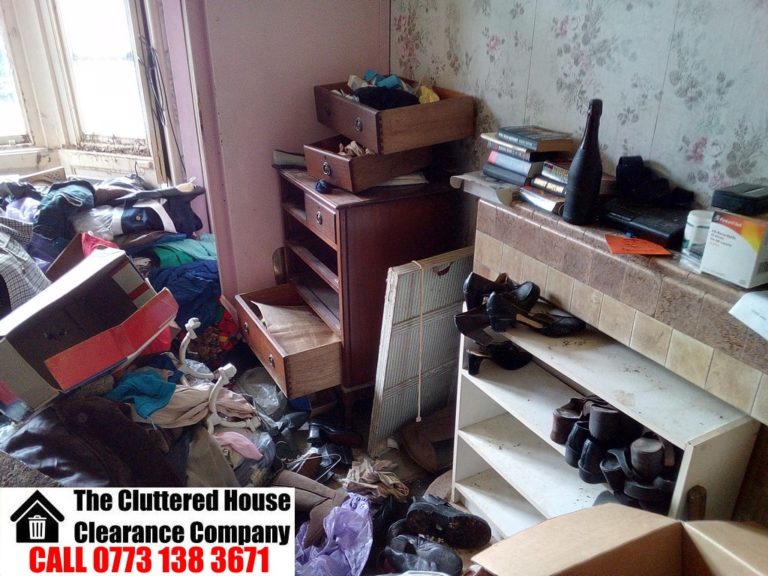 Hoarded Mansion House Clearance Before And After Photographs | 5 Stars