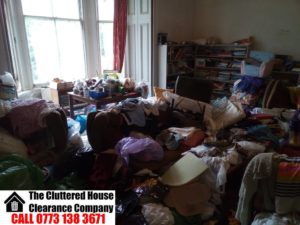 Hoarded Mansion House Clearance Before And After Photographs | UK ...